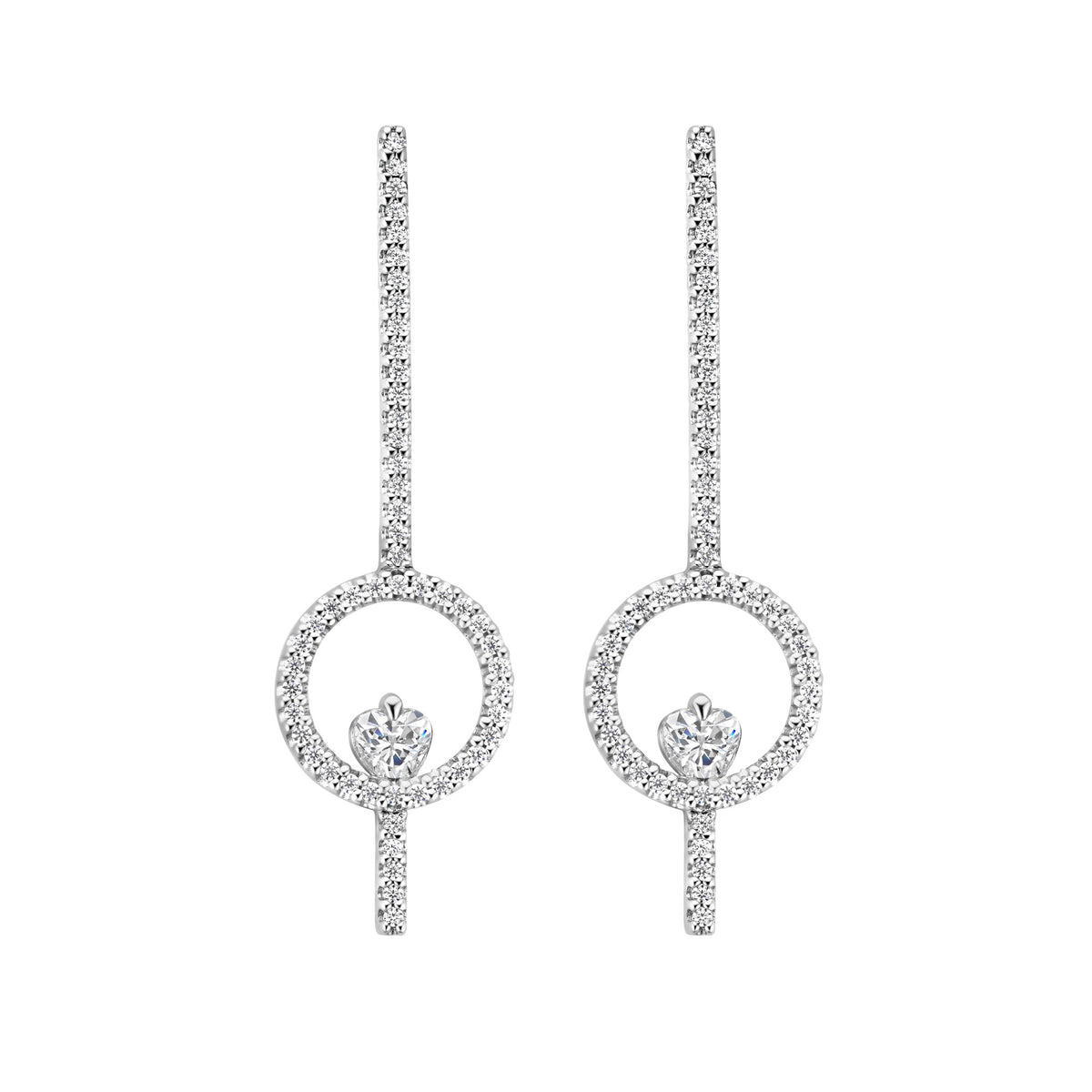 Classic Heart Pavé – FJF JEWELLERY